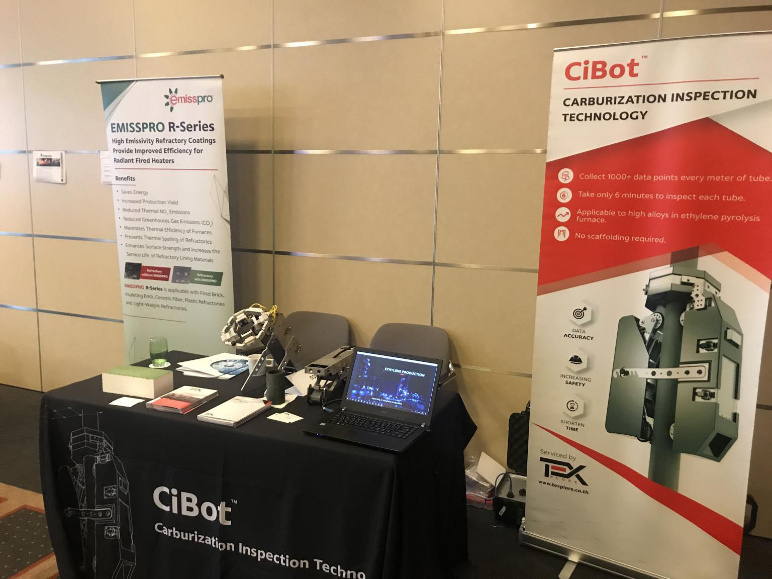 Texplore Shares Knowledge on Furnace Management with CiBot™ at EEPC